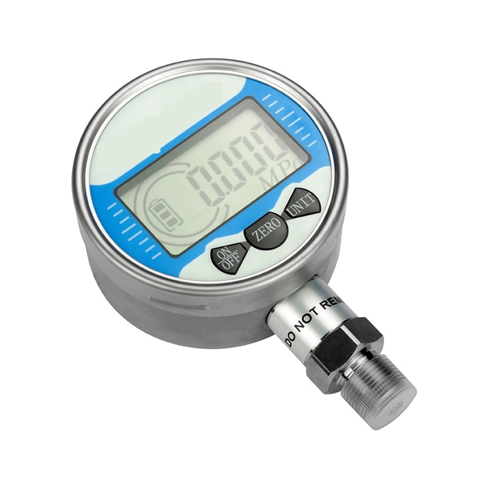 Digital Hydraulic Pressure Gauge For Water Oil Gas Air 304 Stainless ...