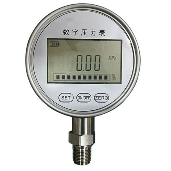 Digital Hydraulic Pressure Stainless Steel Gauge LED Display 4 Types ...