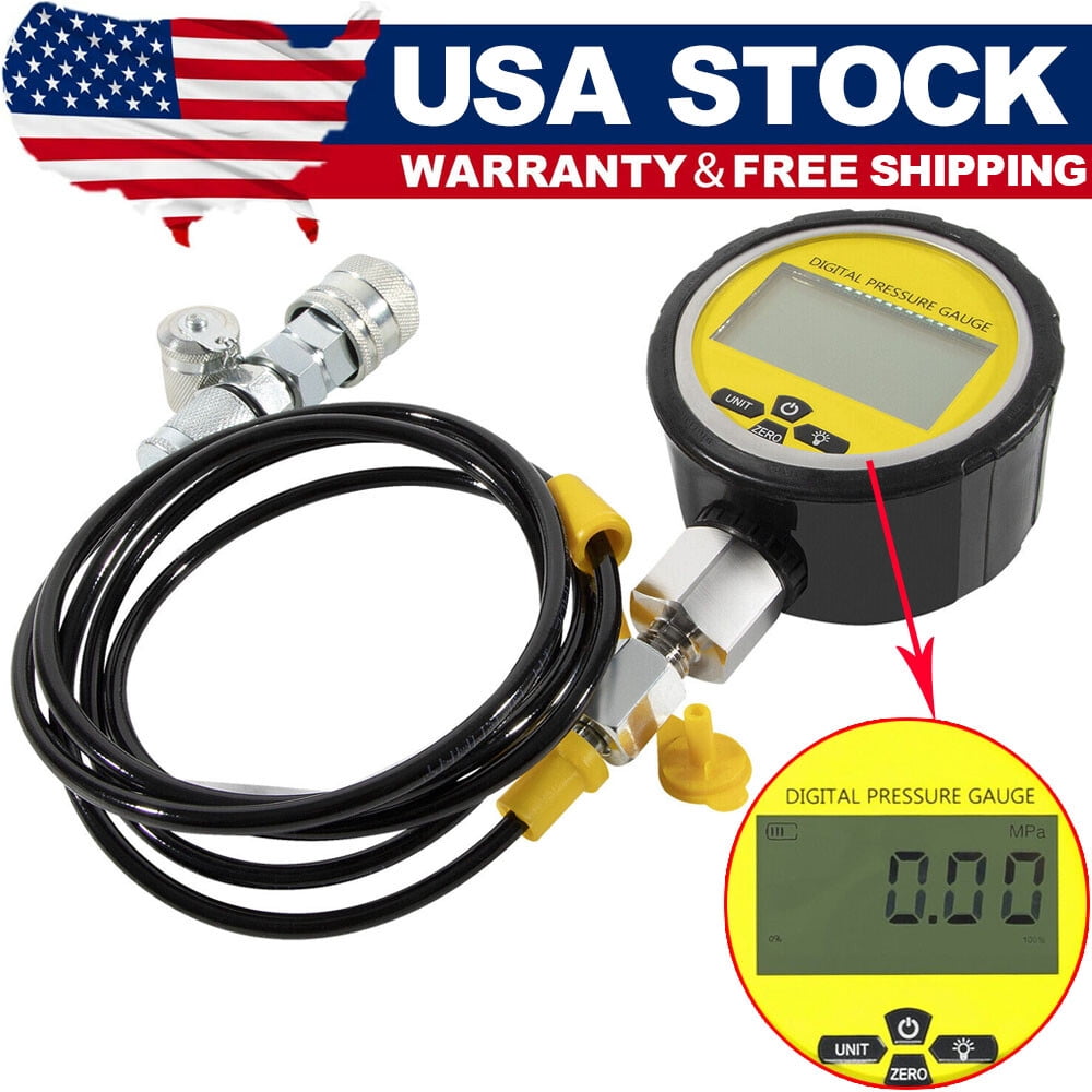 Digital Hydraulic Pressure Test Coupling Kit Repair Test Tools for ...