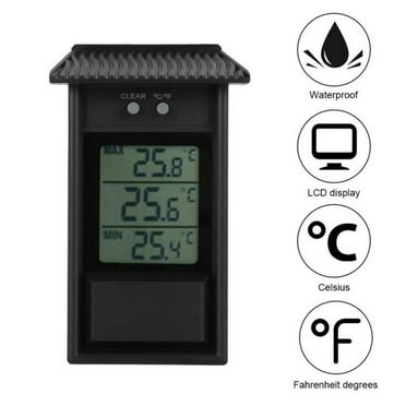 Western Humidor Caliber 4R Hygrometer and Thermometer Humidity Reader ...