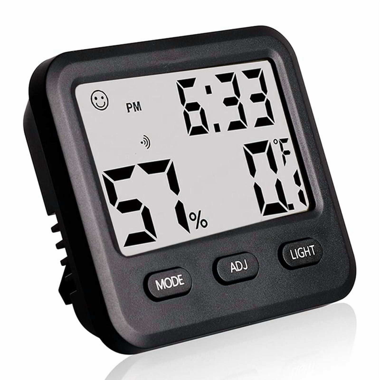 Digital Hygrometer Indoor Thermometer, Temperature Humidity Gauge with ...