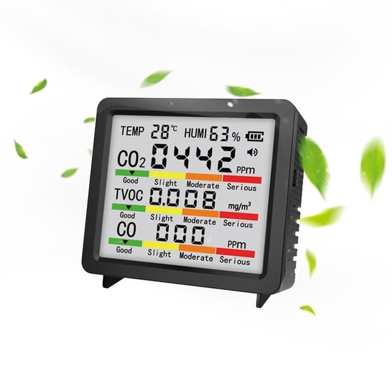 Digital Hygrometer and Thermometer Indoor,LCD Display Quality with ...
