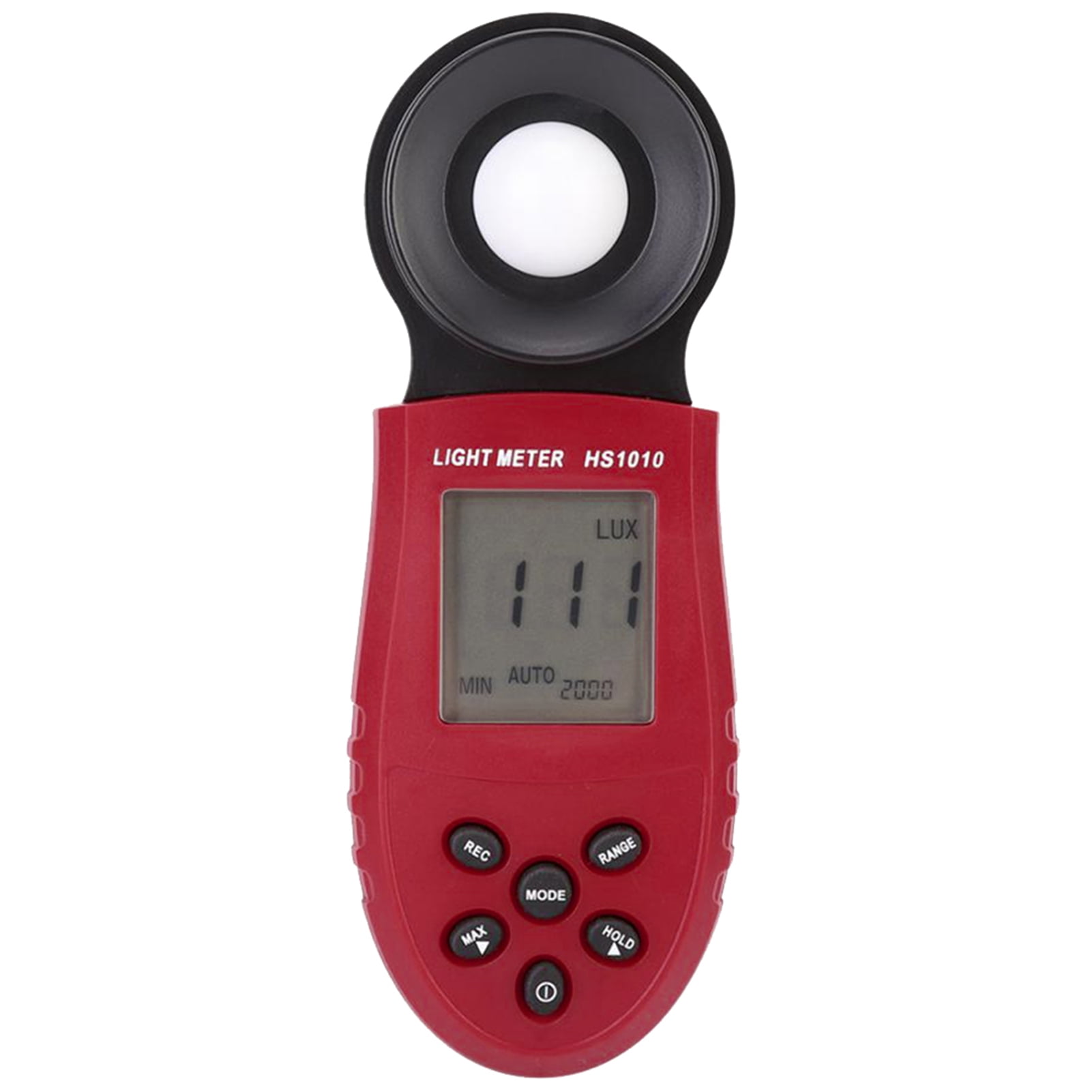 Digital Illuminance Light Meter Auto Range LCD Photometer 200,000 Lux ...