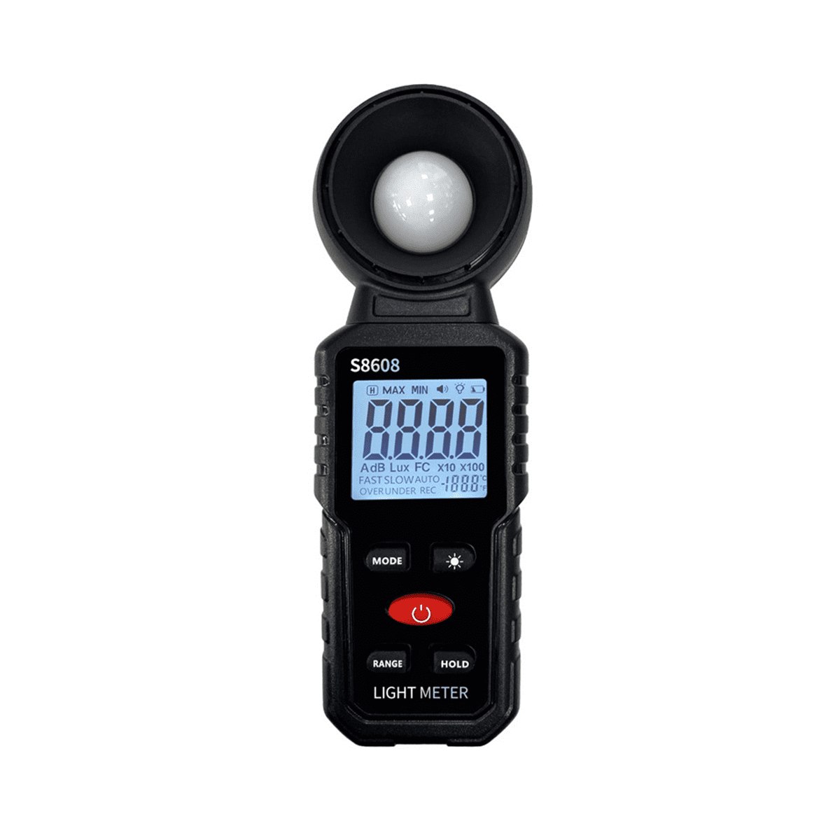 Digital Illuminance Light Meter Tester 200,000Lux Meter Luxmeter ...