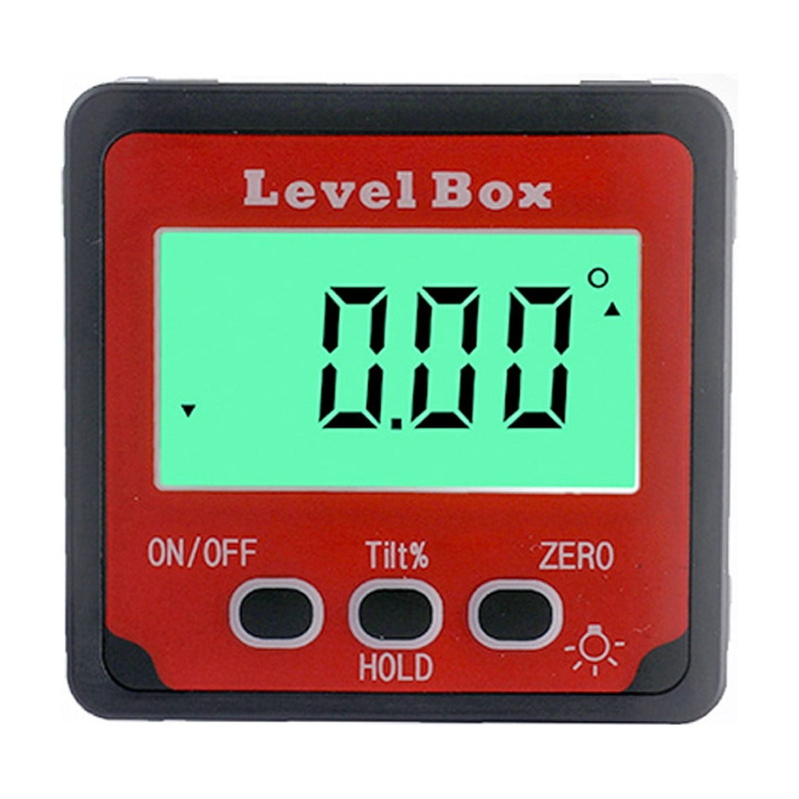 Digital Inclinometer - Â±0.1Â° Precision, LCD Display & Base - Angle Ruler for Construction ...