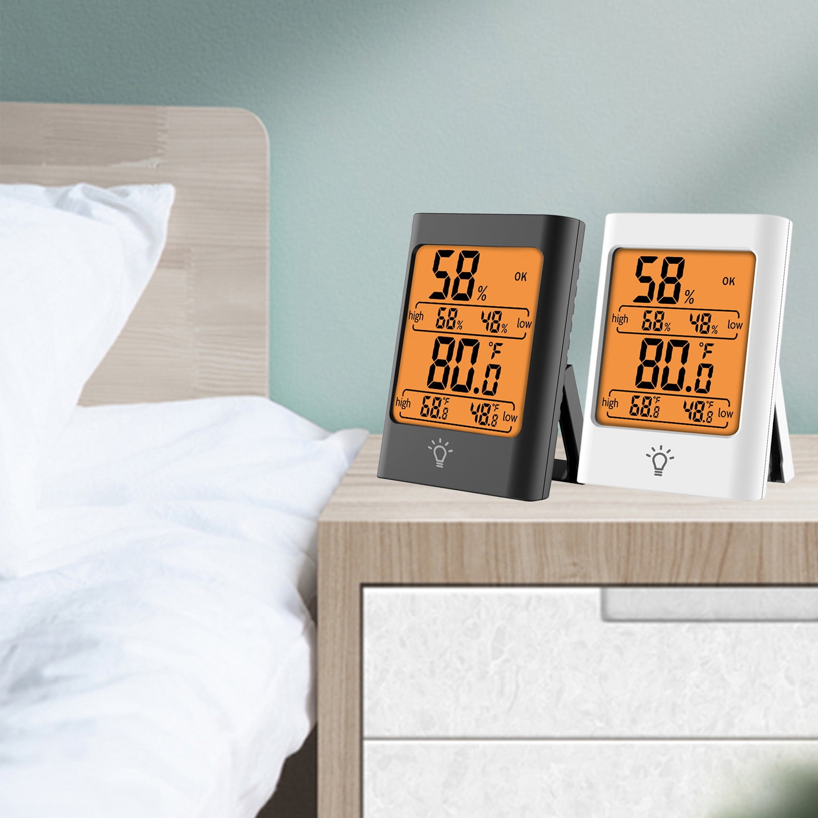 Digital Indoor Thermometer Hygrometer | High-Precision Temperature ...