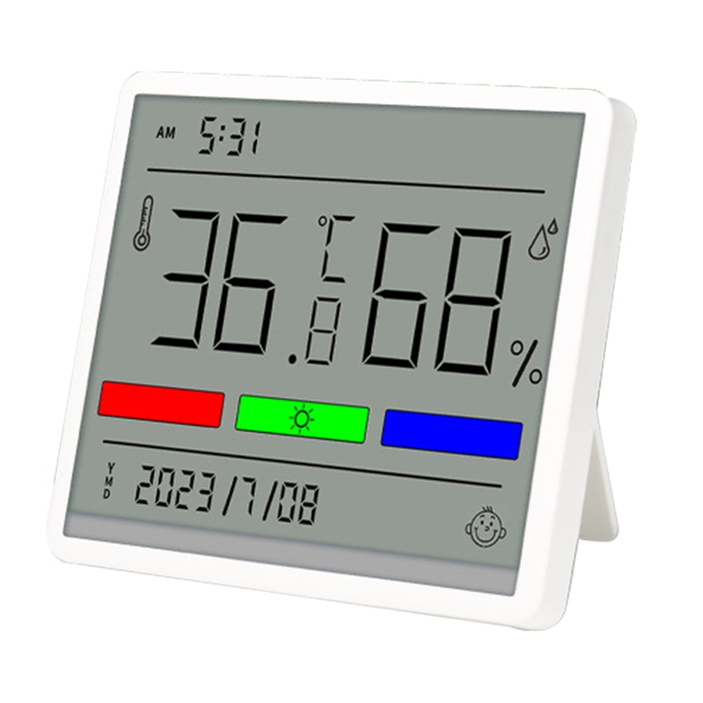 Digital Indoor Thermometer Hygrometer Home Accurate LCD Temperature ...