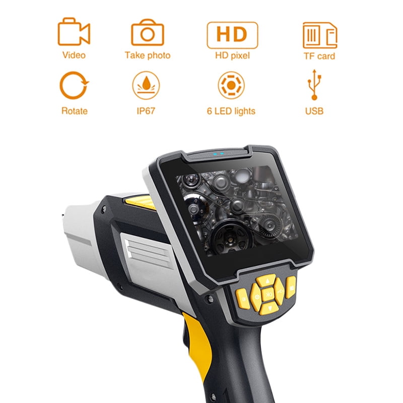 Digital Industrial Endoscope 4.3 inch LCD Borescope Videoscope with ...