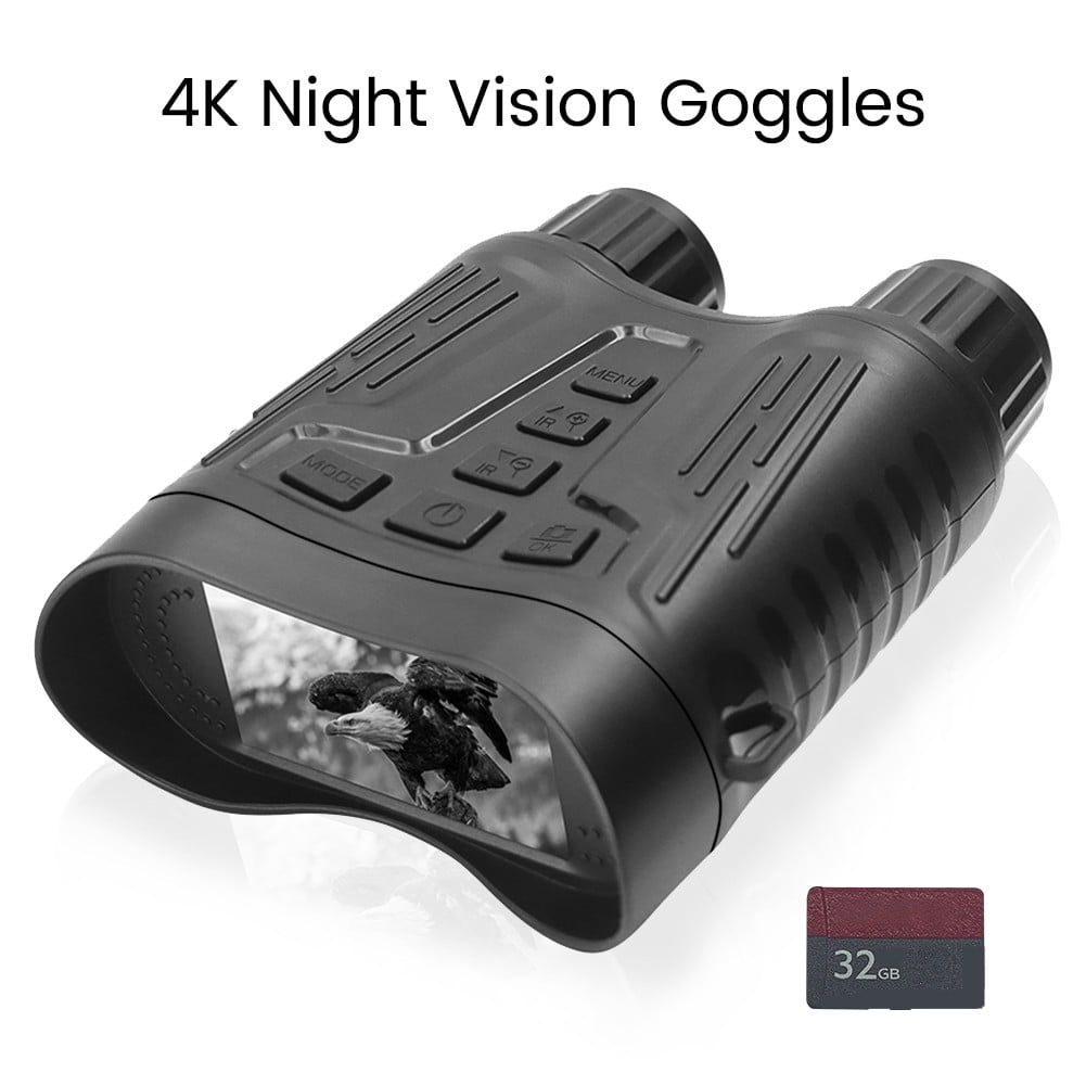 Digital Infrared Night Vision Binoculars 4K High Definition Night ...