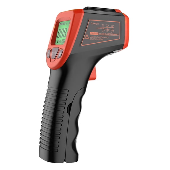 Digital Infrared Handheld Thermometer Tool, Non-Contact Laser with ...