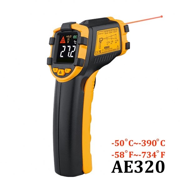 AMES INSTRUMENTS Digital 12:1 Infrared Thermometer Gun -58°F to 1022°F ...