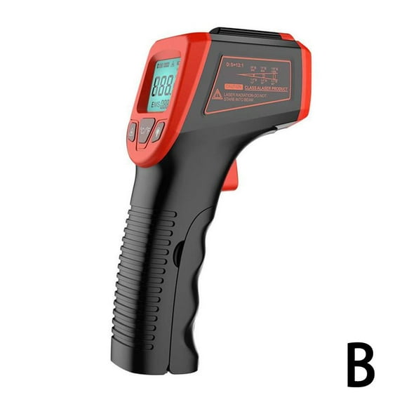 Digital Infrared Thermometer Non-Contact Pyrometer Temperature-Tool ...