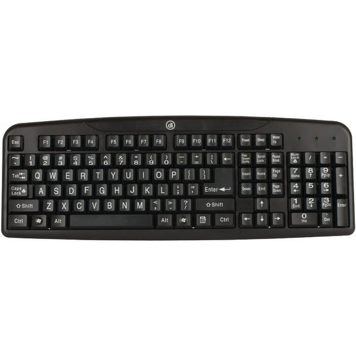 DIGITAL INNOVATIONS 4250400 Easy-View Keyboard: Computer Accessories ...
