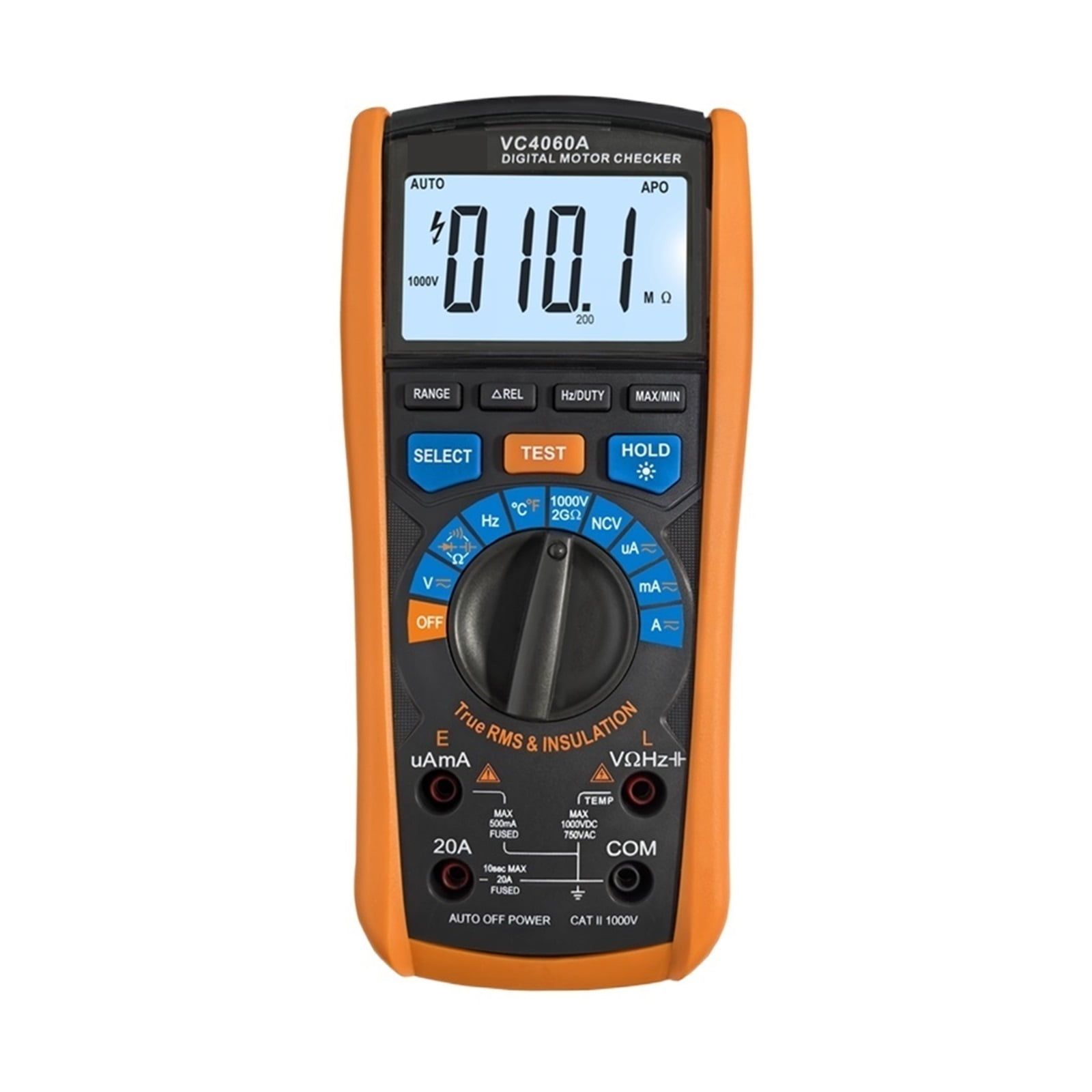 Digital Insulation Resistance Tester NCV Megohmmeter True RMS AC DC ...