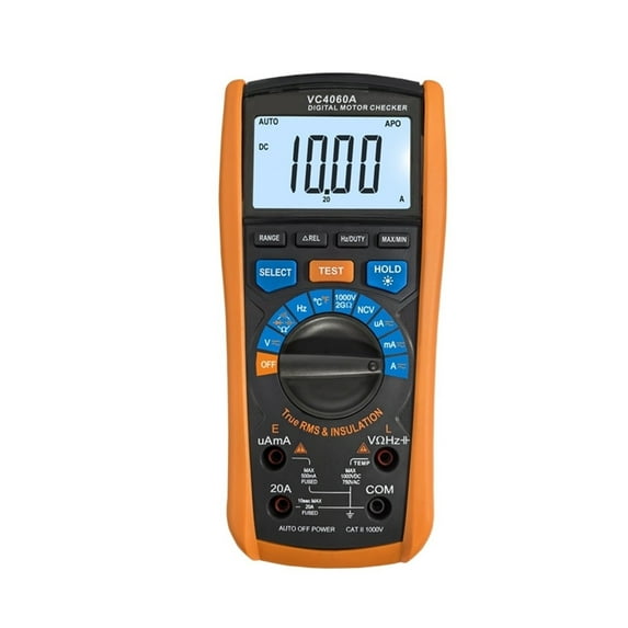 Digital Insulation Resistance Tester True RMS AC DC Multimeter Diode ...