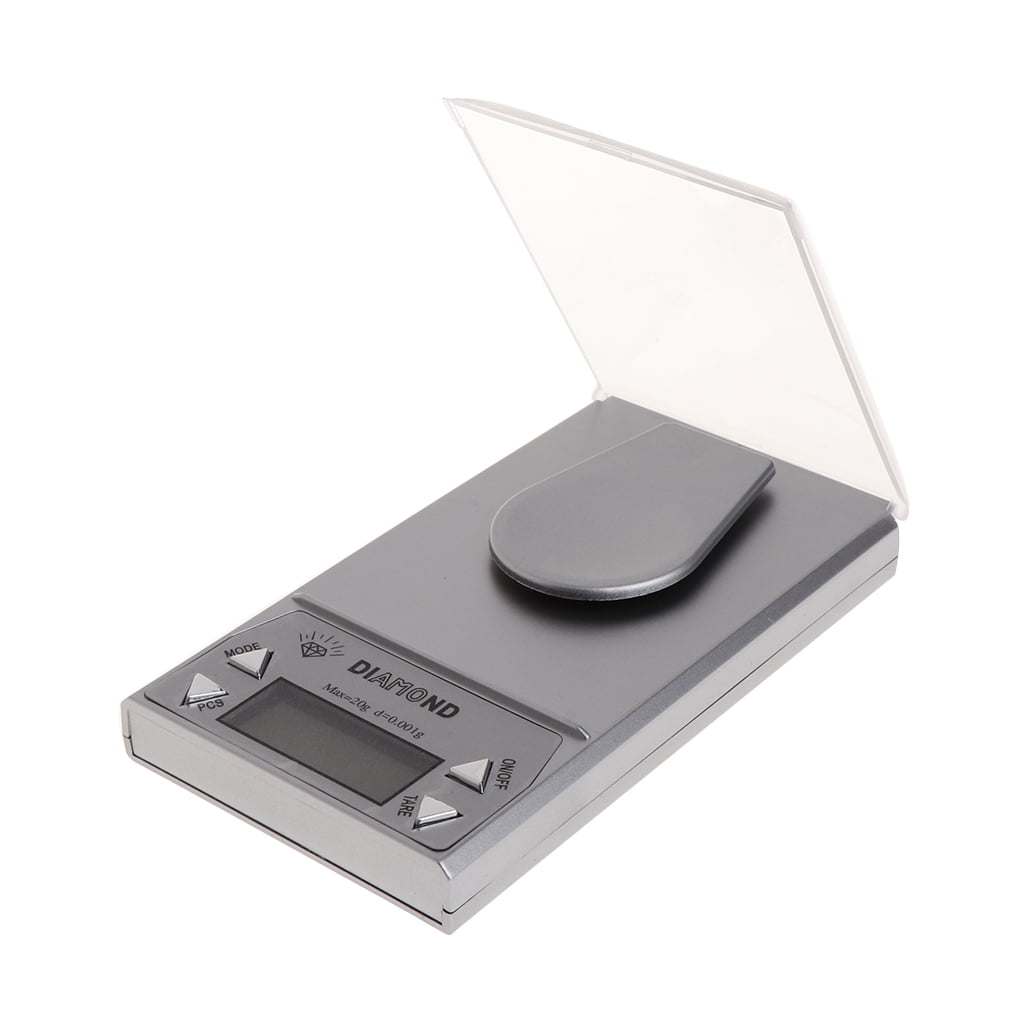 Digital Jewelry Scale for w/ LCD Display 20g 0.001g Pocket Scale Weight ...