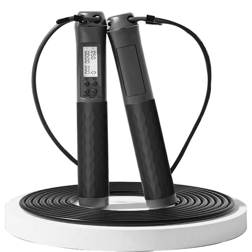 Digital Jump Rope with Calorie Counter, 2 in 1 Adjustable Skipping Rope ...