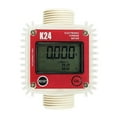 Digital K24 Turbine Digital Diesel Oil Fuel Flow Meter Gauge For ...
