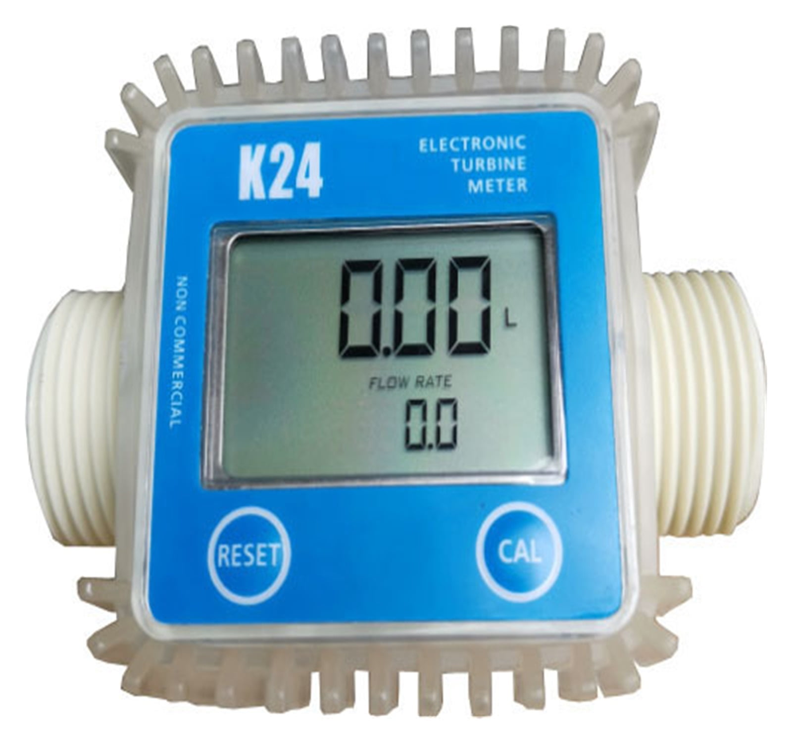 Digital K24 Turbine Flow Meter 1 Inch Vertical/Horizontal Diesel Oil ...