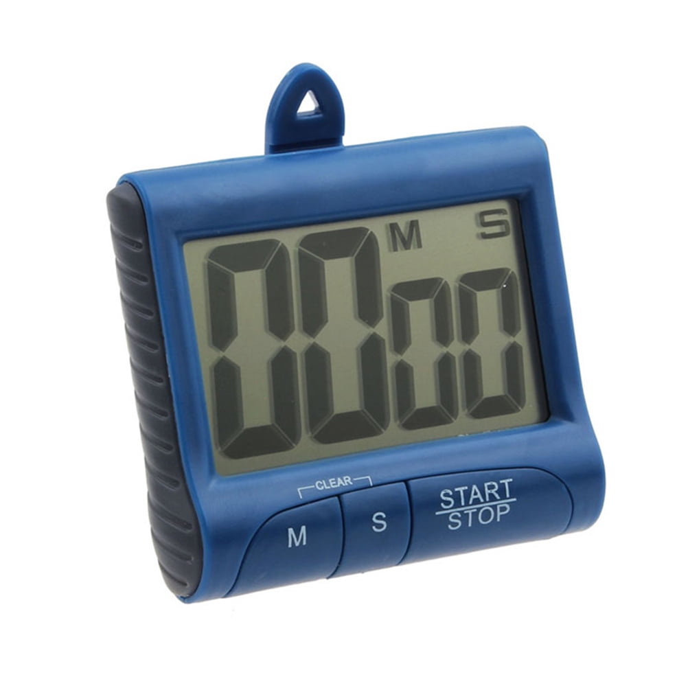 Digital Kitchen Timer with Loud Alarm and Large LCD Display, Easy-to ...