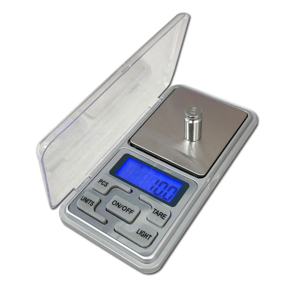 Digital Kitchen Scale with 0.01g Accuracy, Blue Backlit LCD, Suitable ...