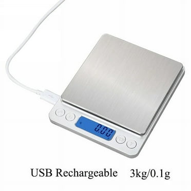 AMERICAN WEIGH SCALE Digital Kitchen Food Scale with Removable Bowl ...