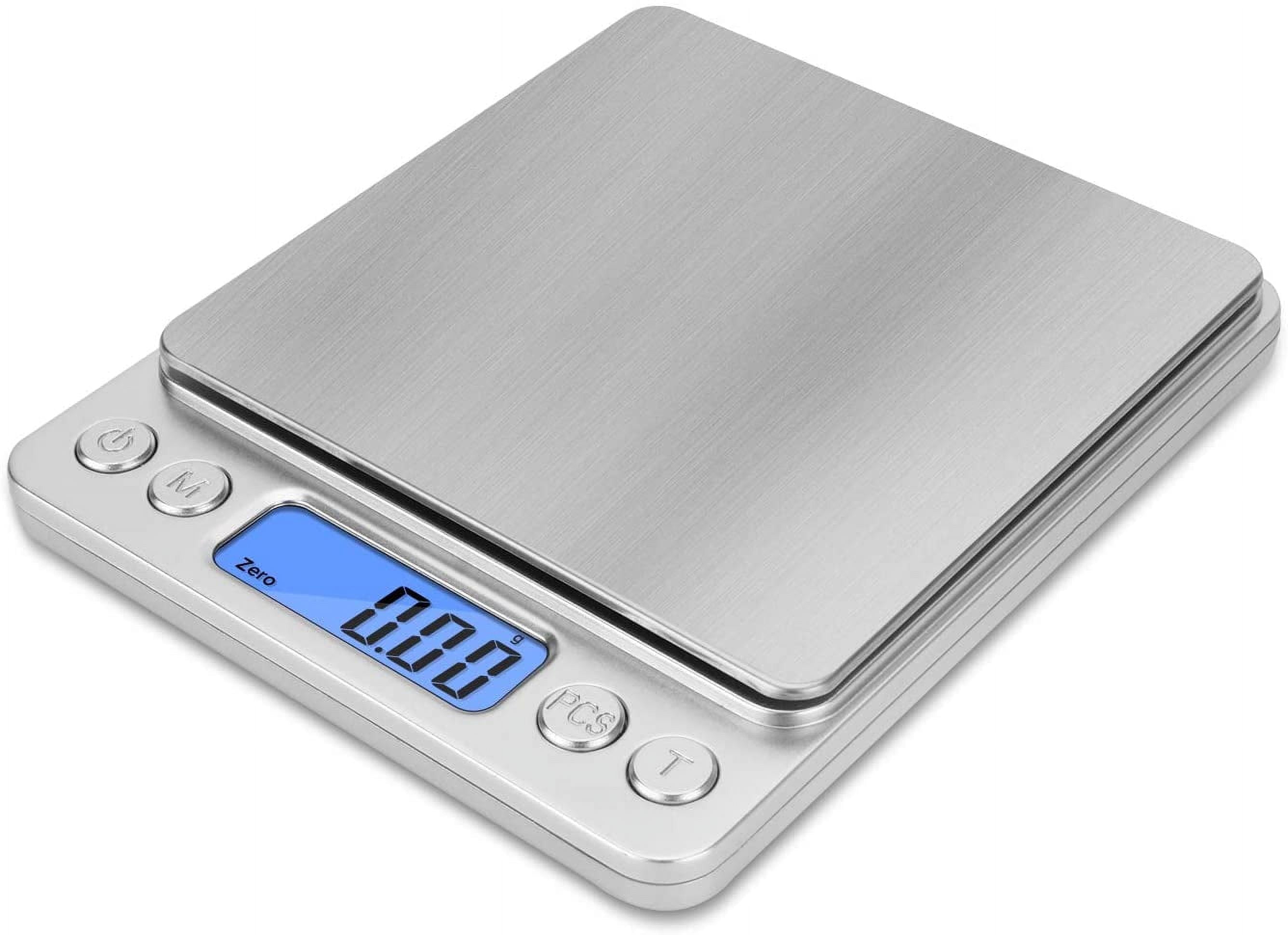 Walmart Digital Kitchen Scale, 3kg/0.1g, Mini Food Scale with LCD ...