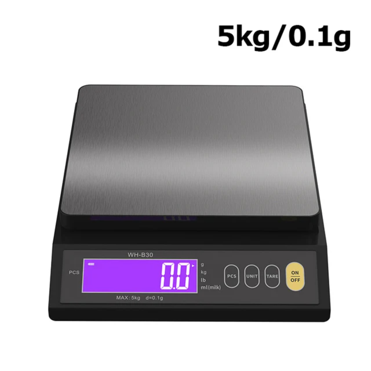 Digital Kitchen Scale 5/10kg Fully Waterproof LCD Display Electronic ...