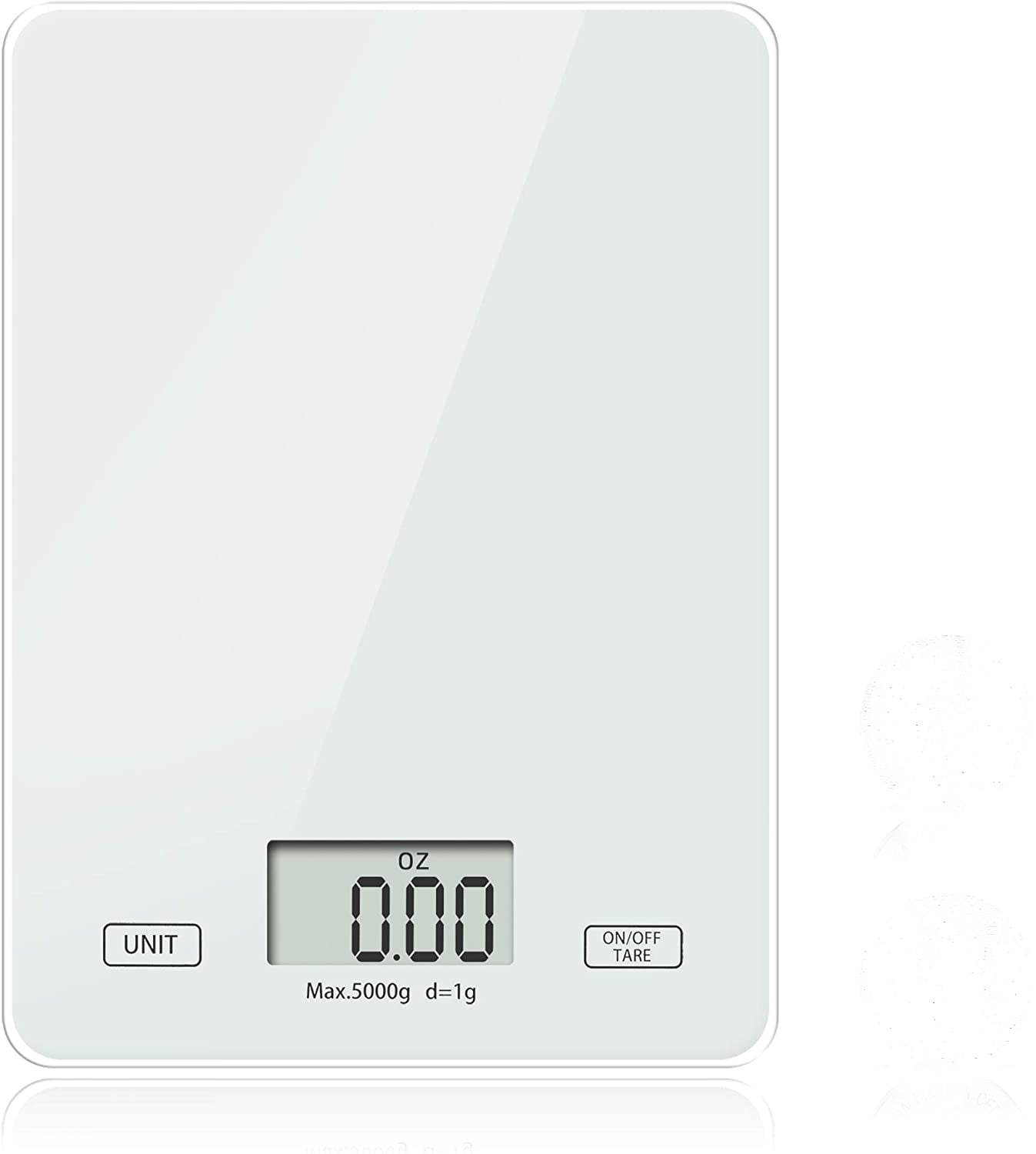Digital Kitchen Scale, Battery Powered And Featuring A Rotating Knob ...