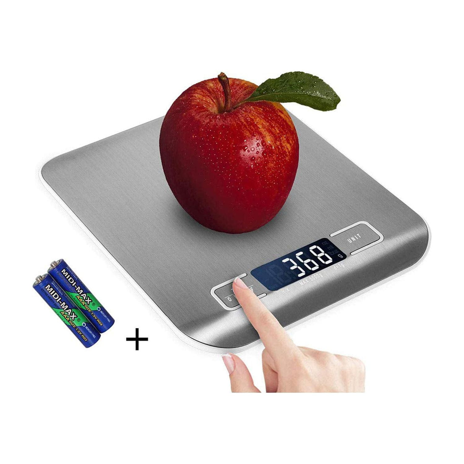 Digital Kitchen Scale,Food Scale for Meat Baking Weight,Unit OZ lb Up ...