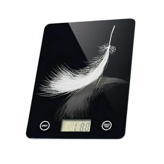 Digital Kitchen Scale, Food Scale with Tempered Glass, Grams and Ounces ...