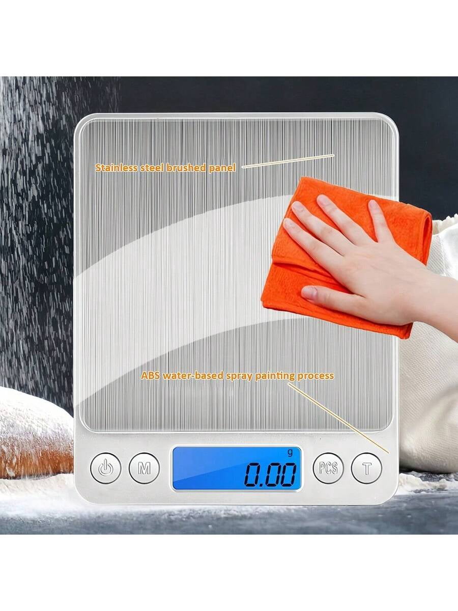 Digital Kitchen Scale High-Precision, 0.1g Mini Electronic Food Scale ...
