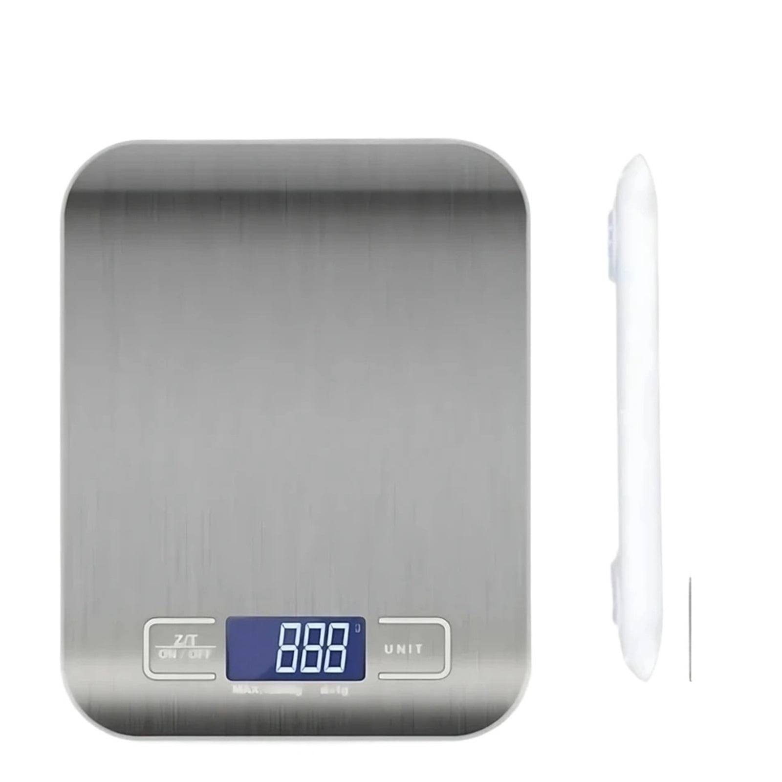 Digital Kitchen Scale LED Stainless Steel High-Precision Electronic ...