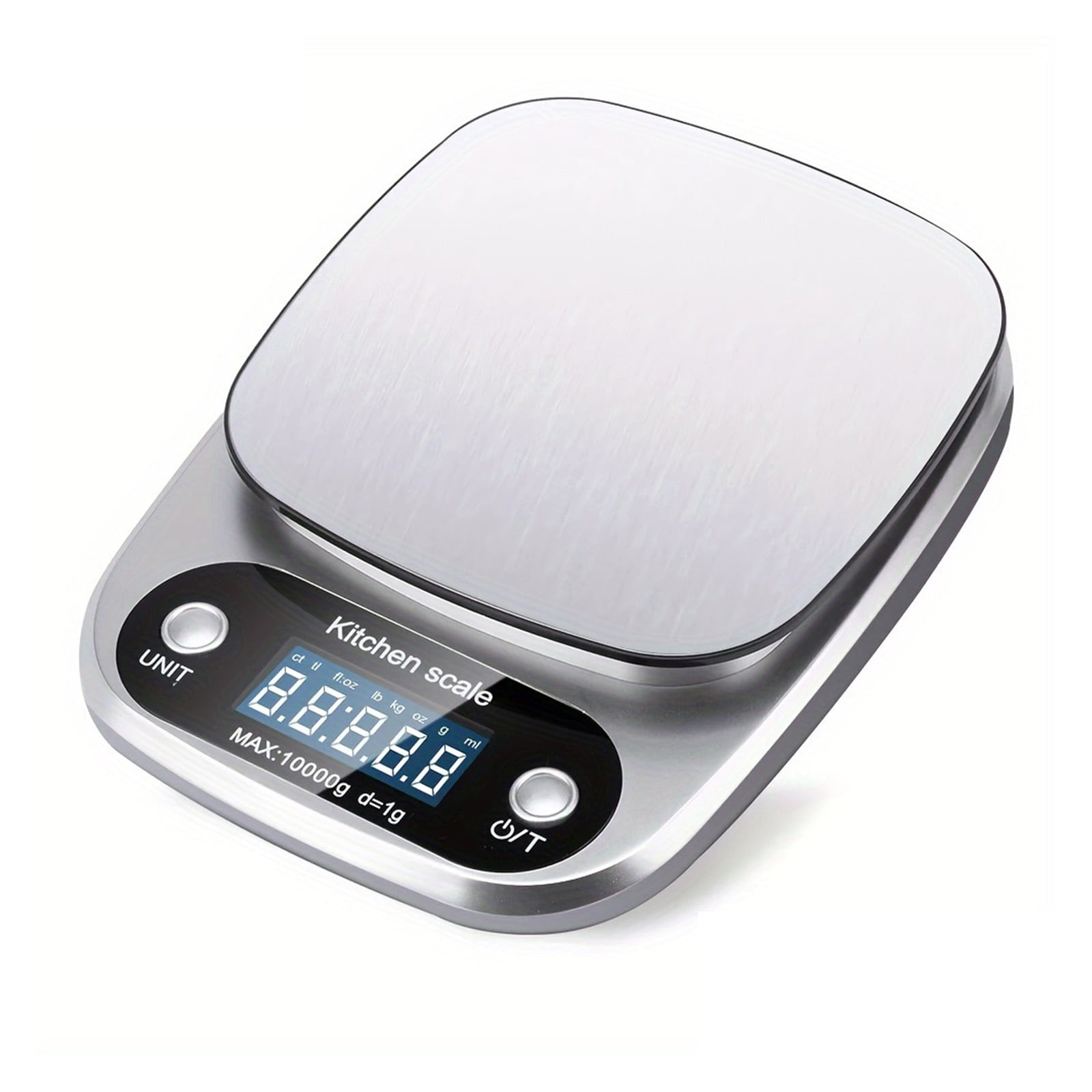 Digital Kitchen Scale, Stainless Steel Food Scale Cooking and Meal ...