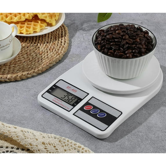 Digital Kitchen Scale, Stainless Steel Food Scale with oz/g Units ...