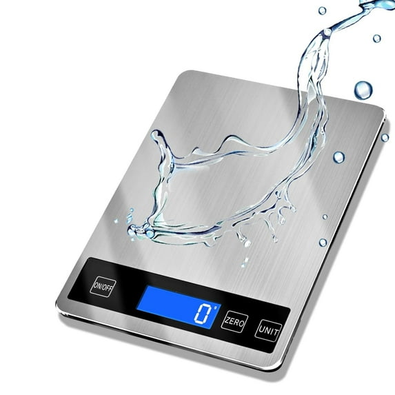 Digital Kitchen Scale with Batteries and USB Charging, Precise ...