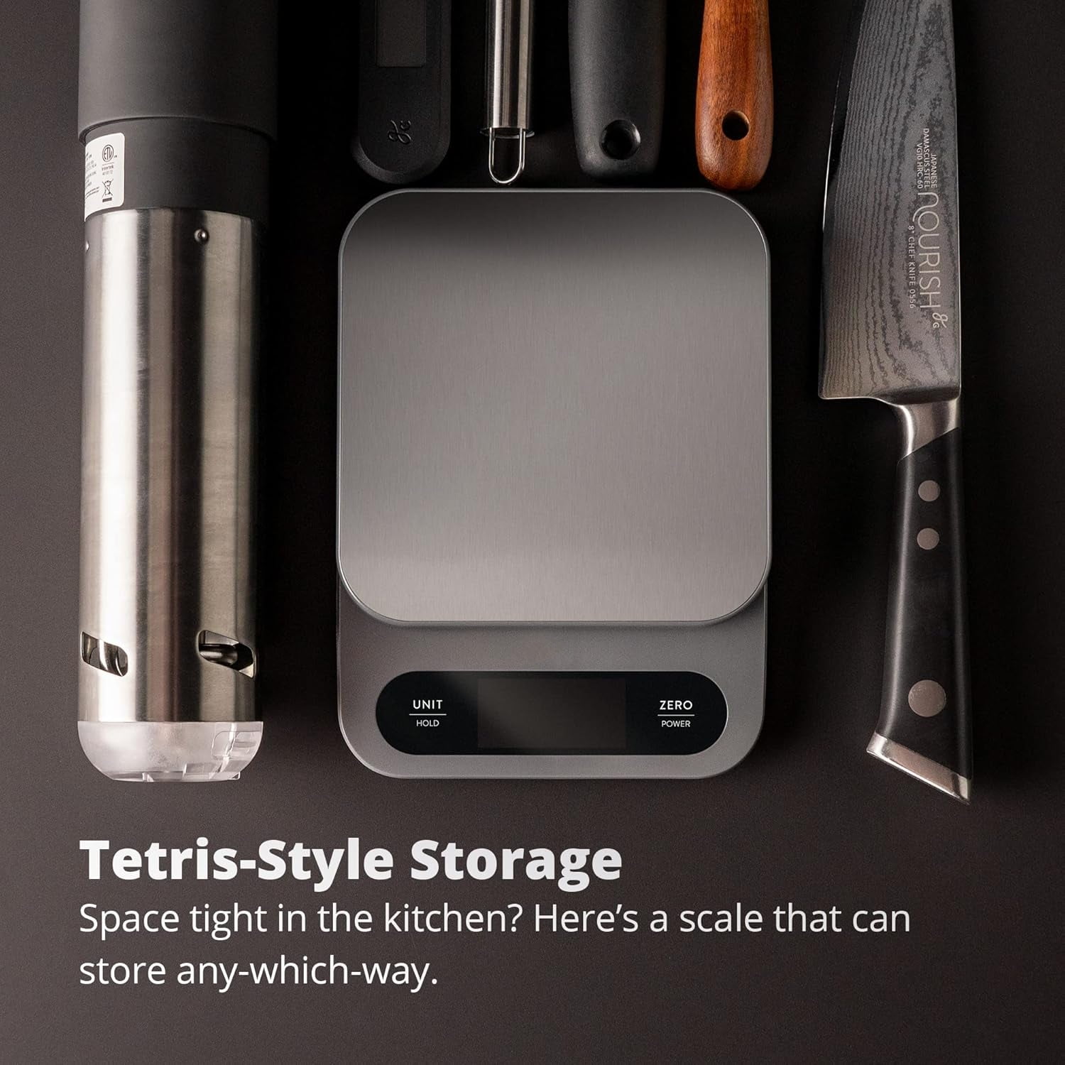 Digital Kitchen Scale with Stainless Steel Platform, 22lb Capacity ...