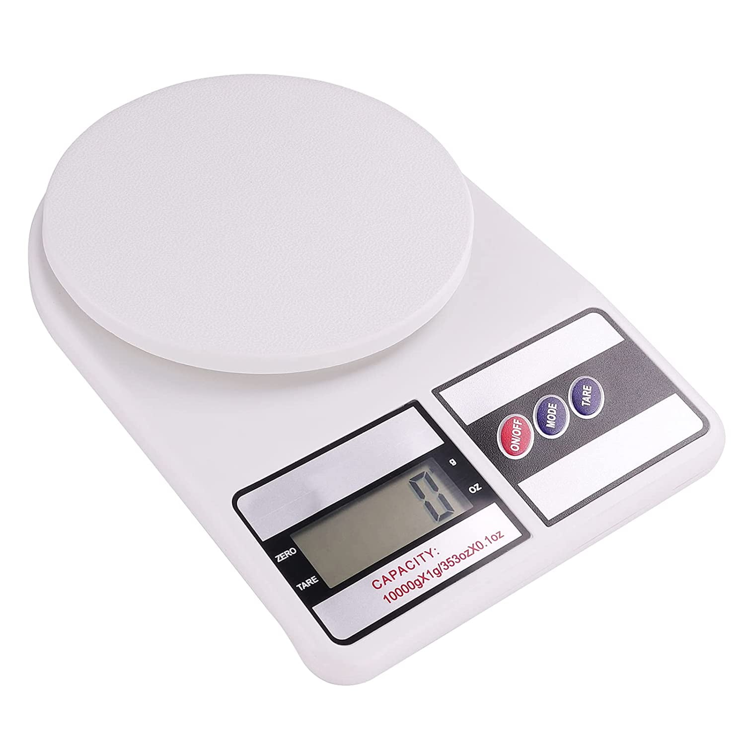 Digital Kitchen Scales 10KG Cooking Scales Portable Electronic Kitchen ...
