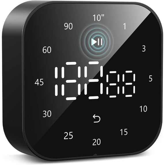 Digital Kitchen Timer,10s/1/3/5/10/15/20/25/30/45/60/90 Minutes ...