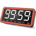 Digital Kitchen Timer with 7.8” Extra Large Display, Magnetic LED, with ...