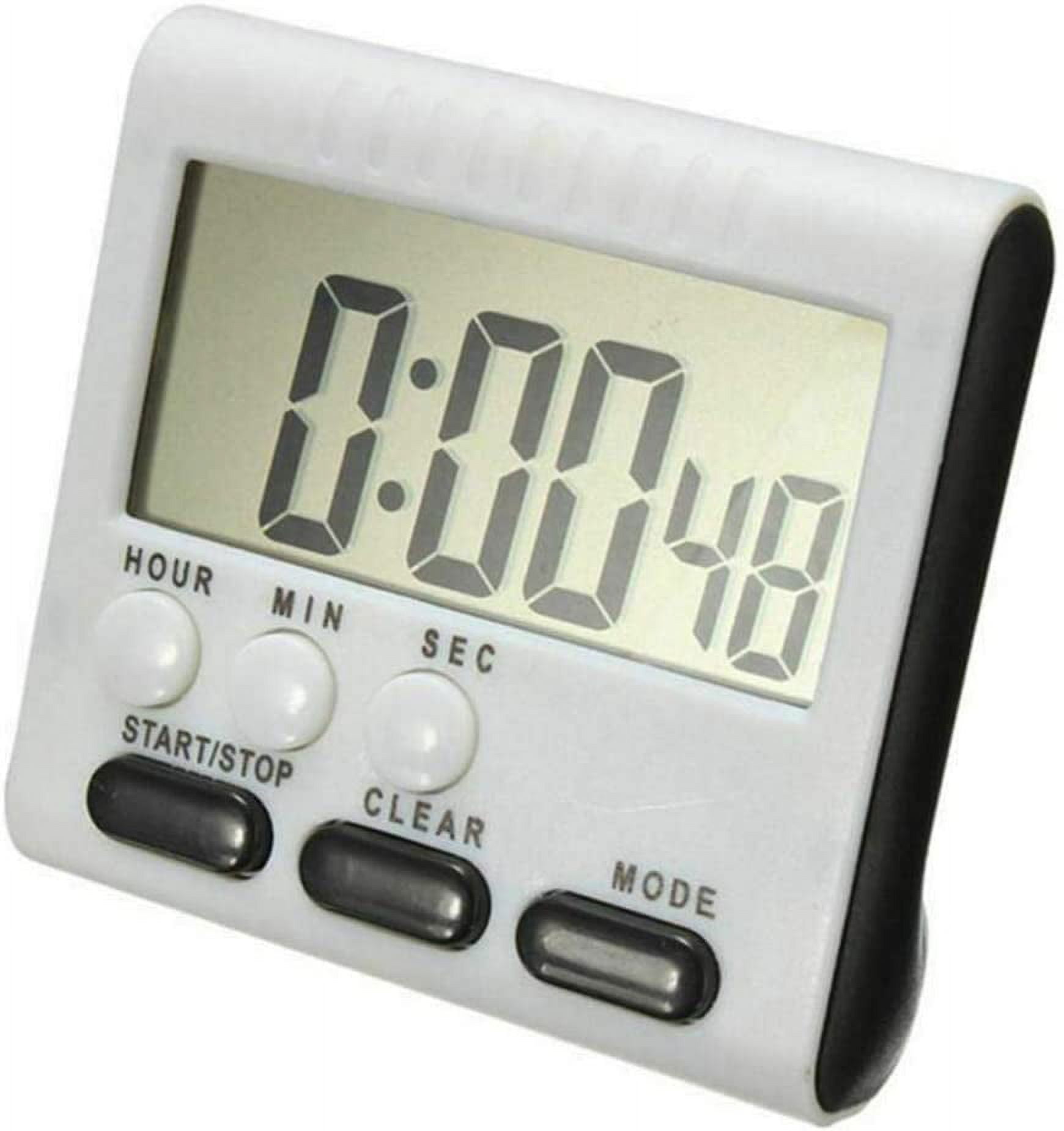 Digital Kitchen Timer, Big Digits Loud Alarm Oven Timer and Clock for Kitchen Countdown Countup ...