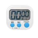 ZhenYou Digital Magnet Backing LED Count Up Countdown White Timer ...