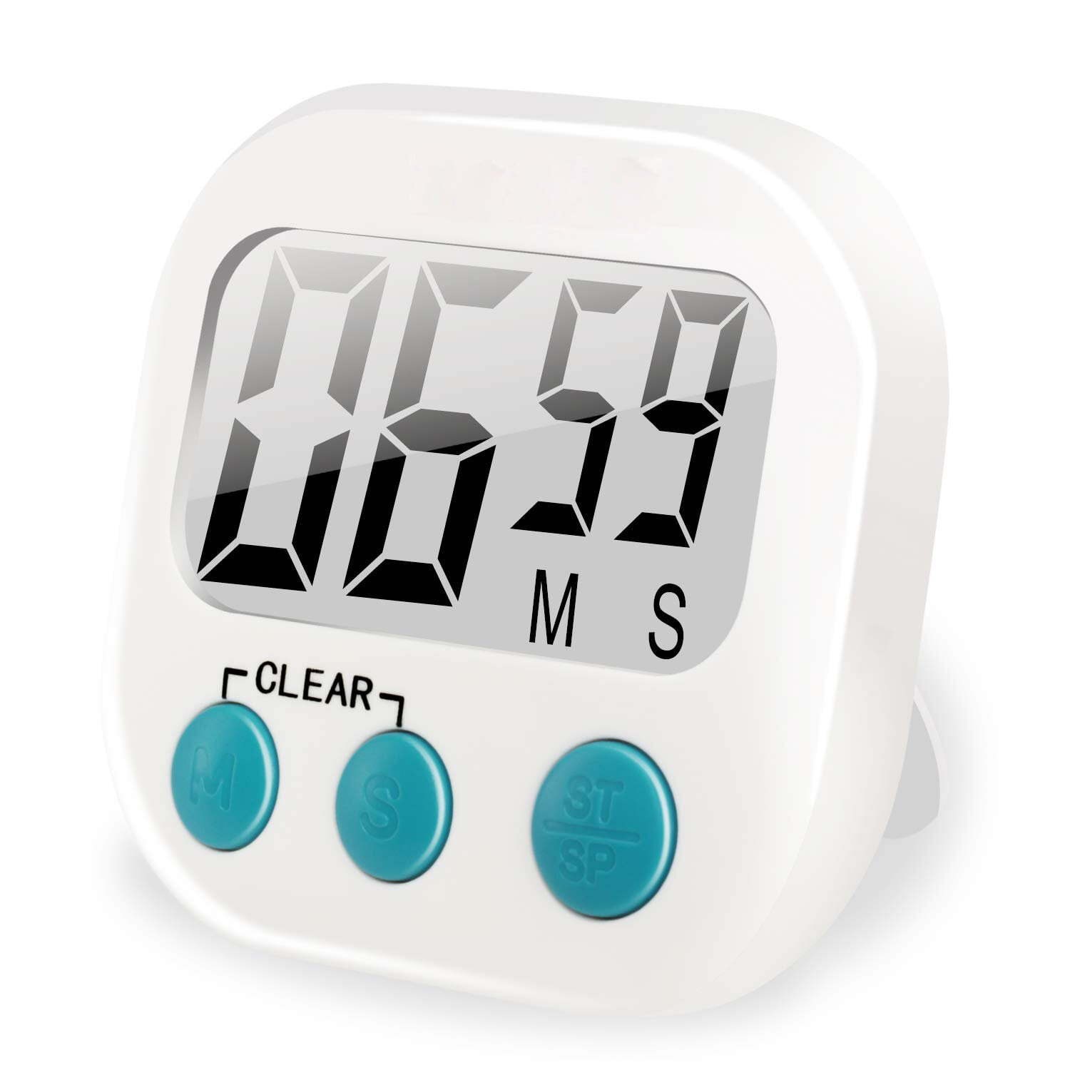 Digital Kitchen Timer Classroom Timers for Kids, Kitchen Timer for Cooking Back and ON/Off ...
