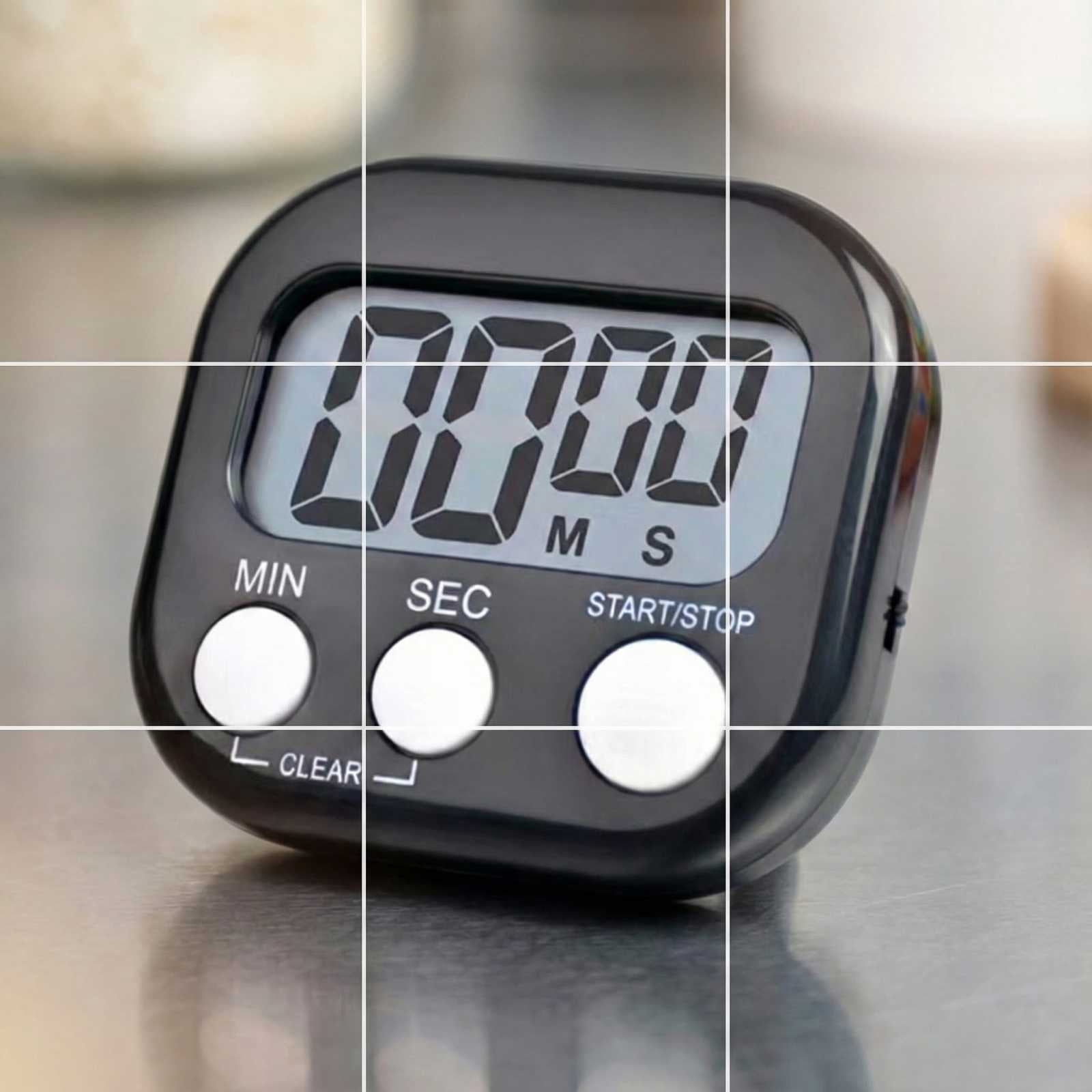 Digital Kitchen Timer, Count Up Countdown Timer With 99Min Max & Memory ...