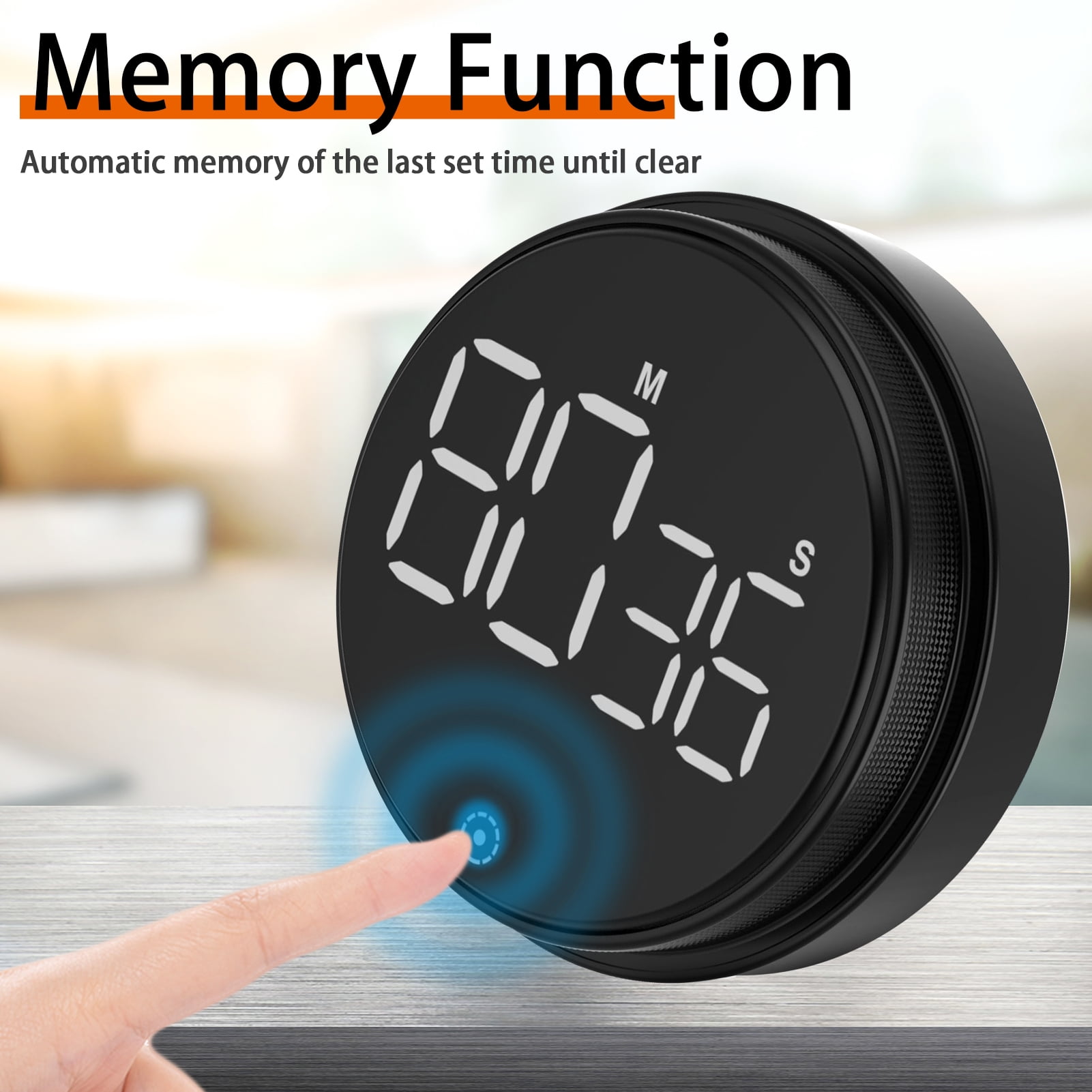MEET Digital Kitchen Timer, Countdown Countup Timer for Cooking with ...