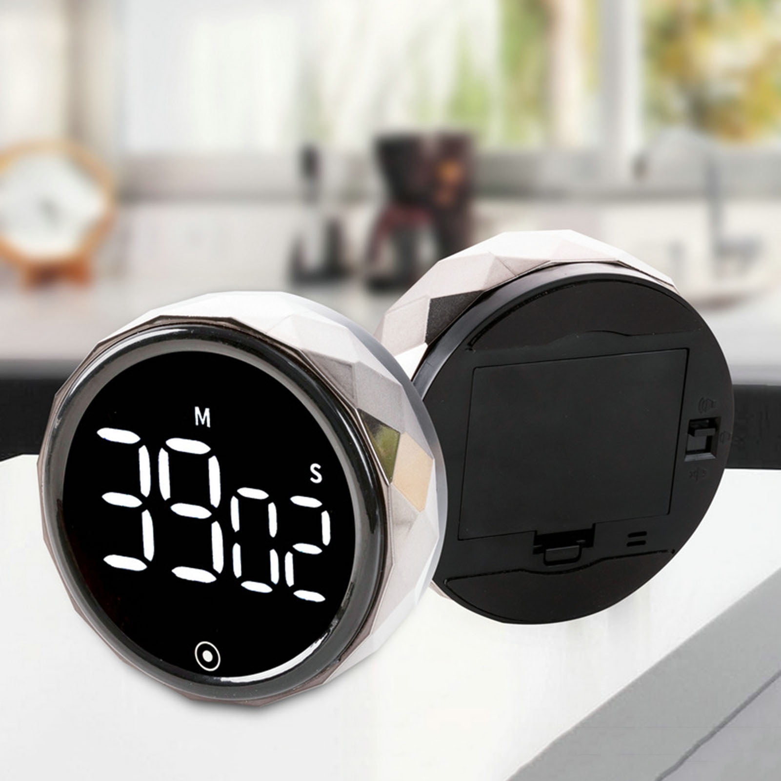 Digital Kitchen Timer Large Led Display Loud Reminder Magnetic
