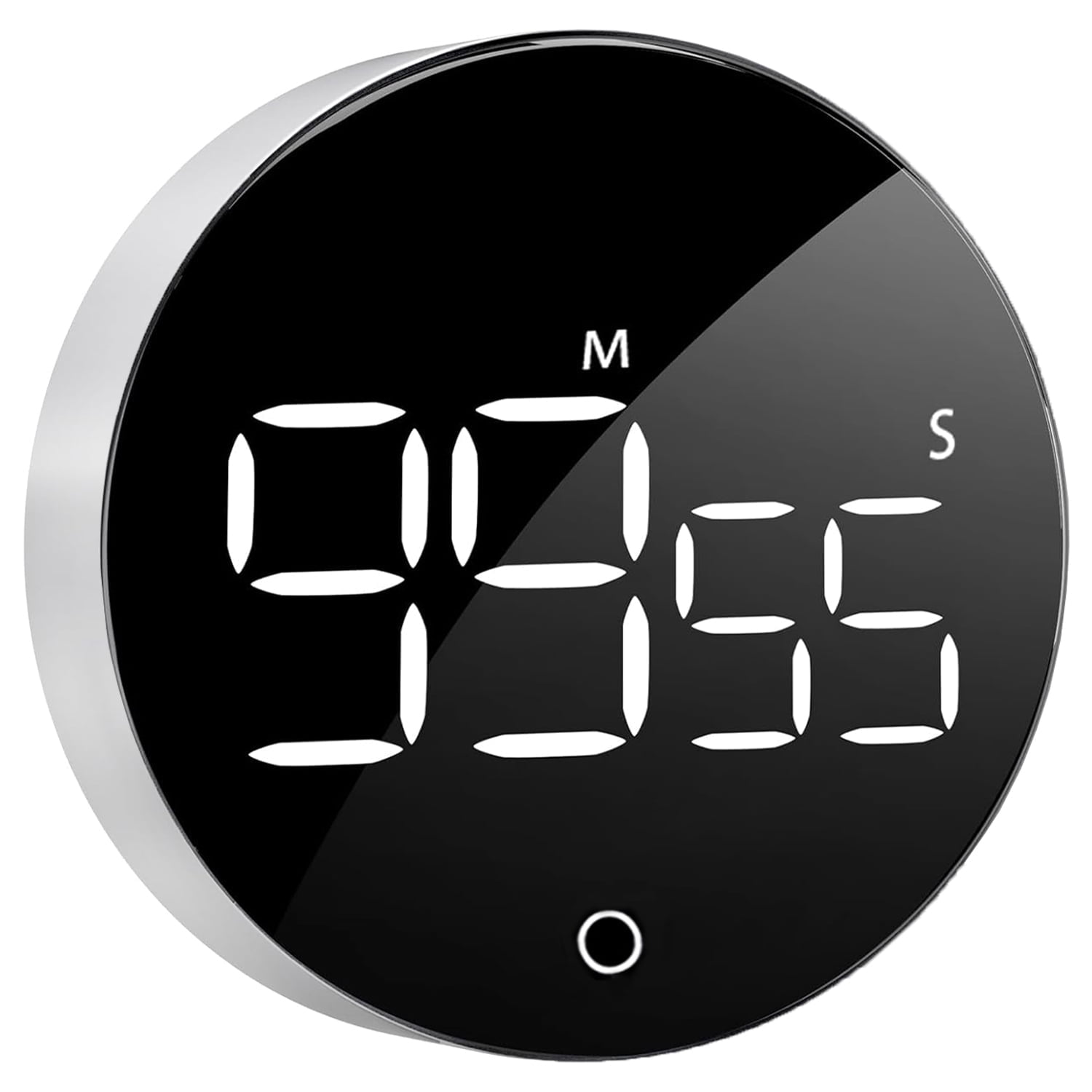Digital Magnetic Kitchen Timer with Large LED Display & 3-Level Volume ...