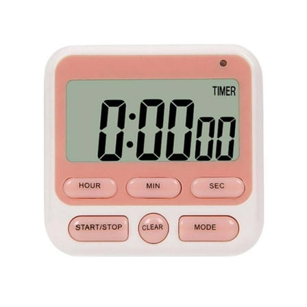 Sunbeam Digital Kitchen Clock & Timer with Large Display and Magnetic ...