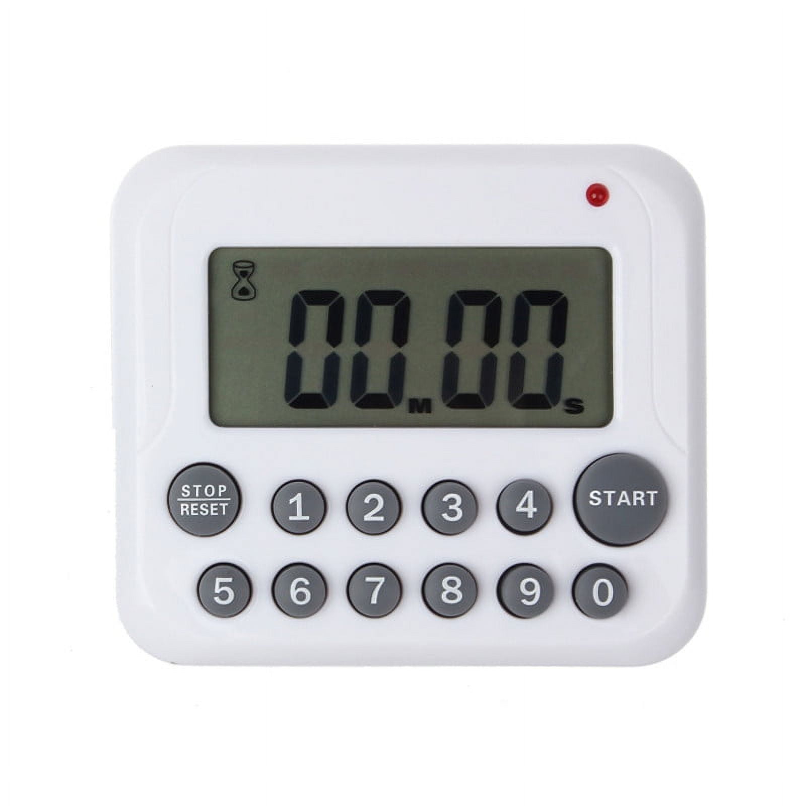 Digital Kitchen Timer Magnetic Countdown Up Cooking Timer Clock With ...