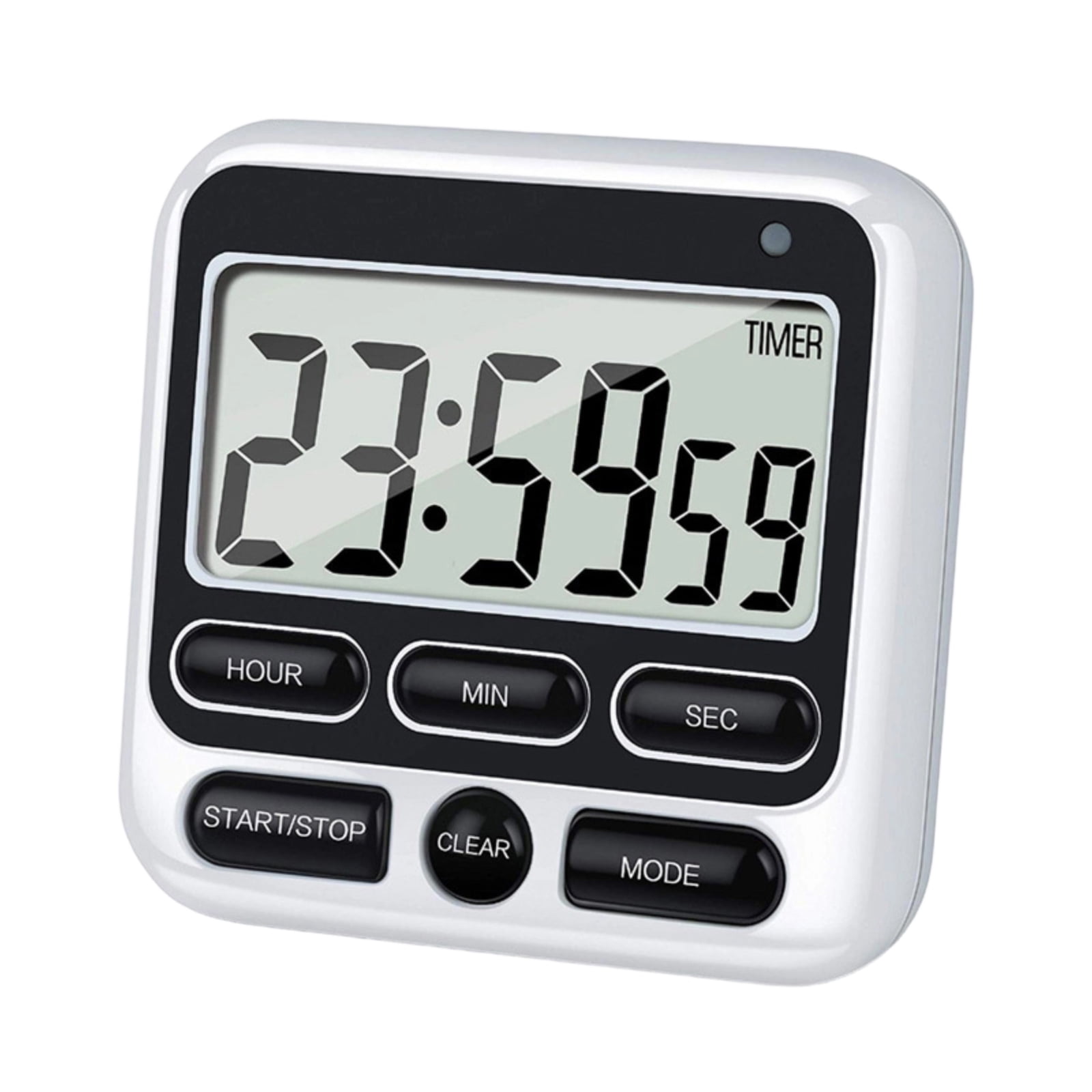 Digital Kitchen Timer with Mute/Loud Alarm Switch ON/Off Switch, 24 ...